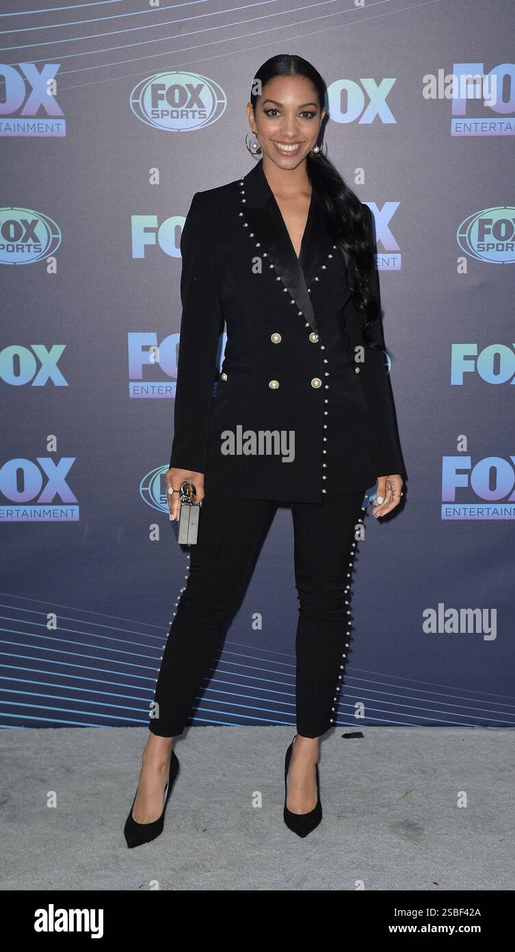 Corinne Foxx arriving at the Fox Upfront Presentation at Central Park's ...