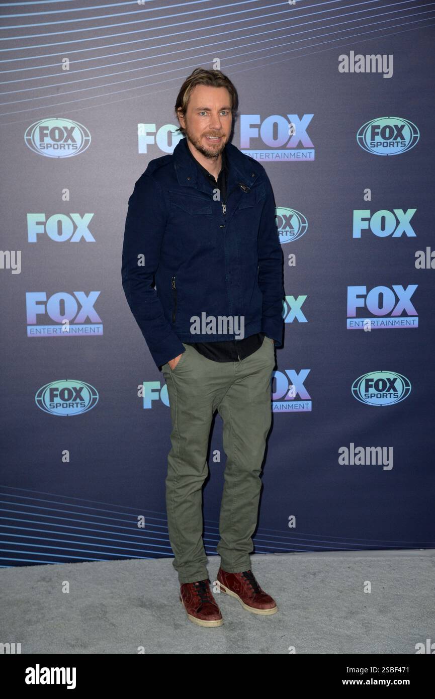 Dax Shepard arriving at the Fox Upfront Presentation at Central Park's ...