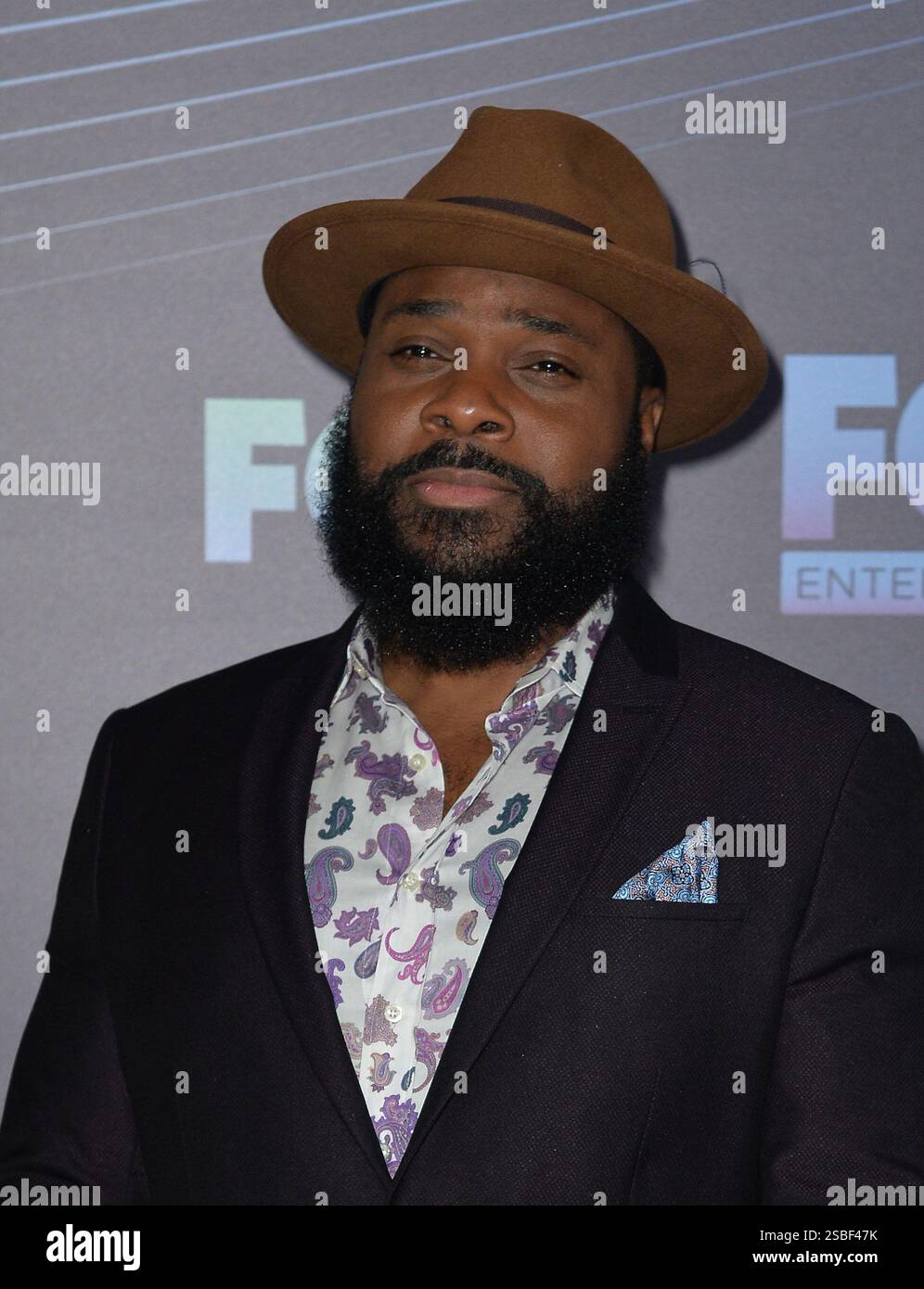 Malcolm-Jamal Warner arriving at the Fox Upfront Presentation at ...