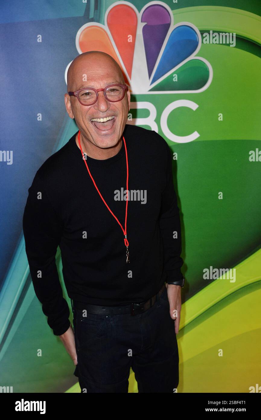 Howie Mandel arriving at the NBCUniversal Upfront Presentation at the ...