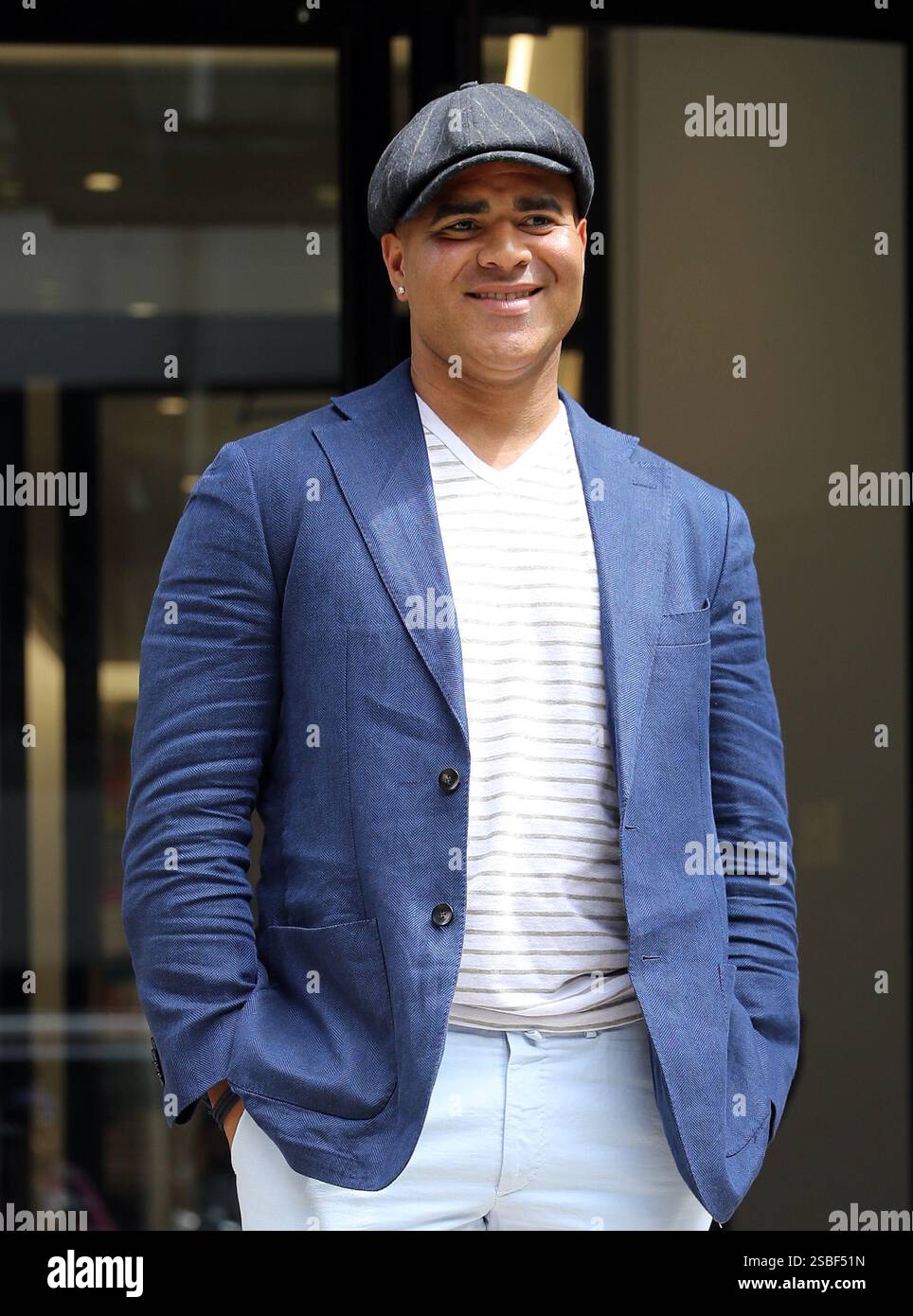 Actor Christopher Jackson seen out in Midtown Manhattan on May 23 2019 ...