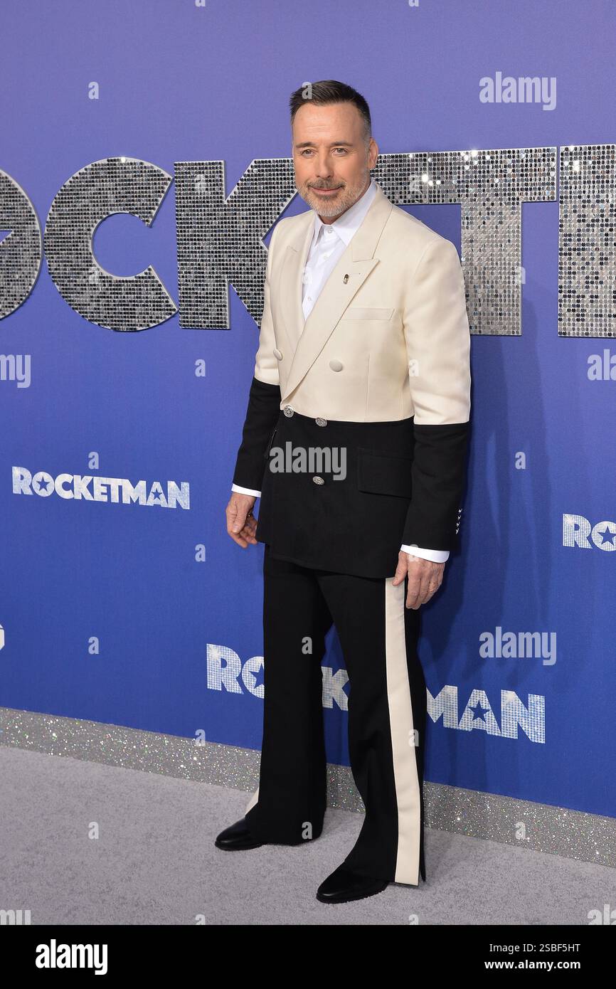 David Furnish attending 'Rocketman' film premiere at Alice Tully Hall ...