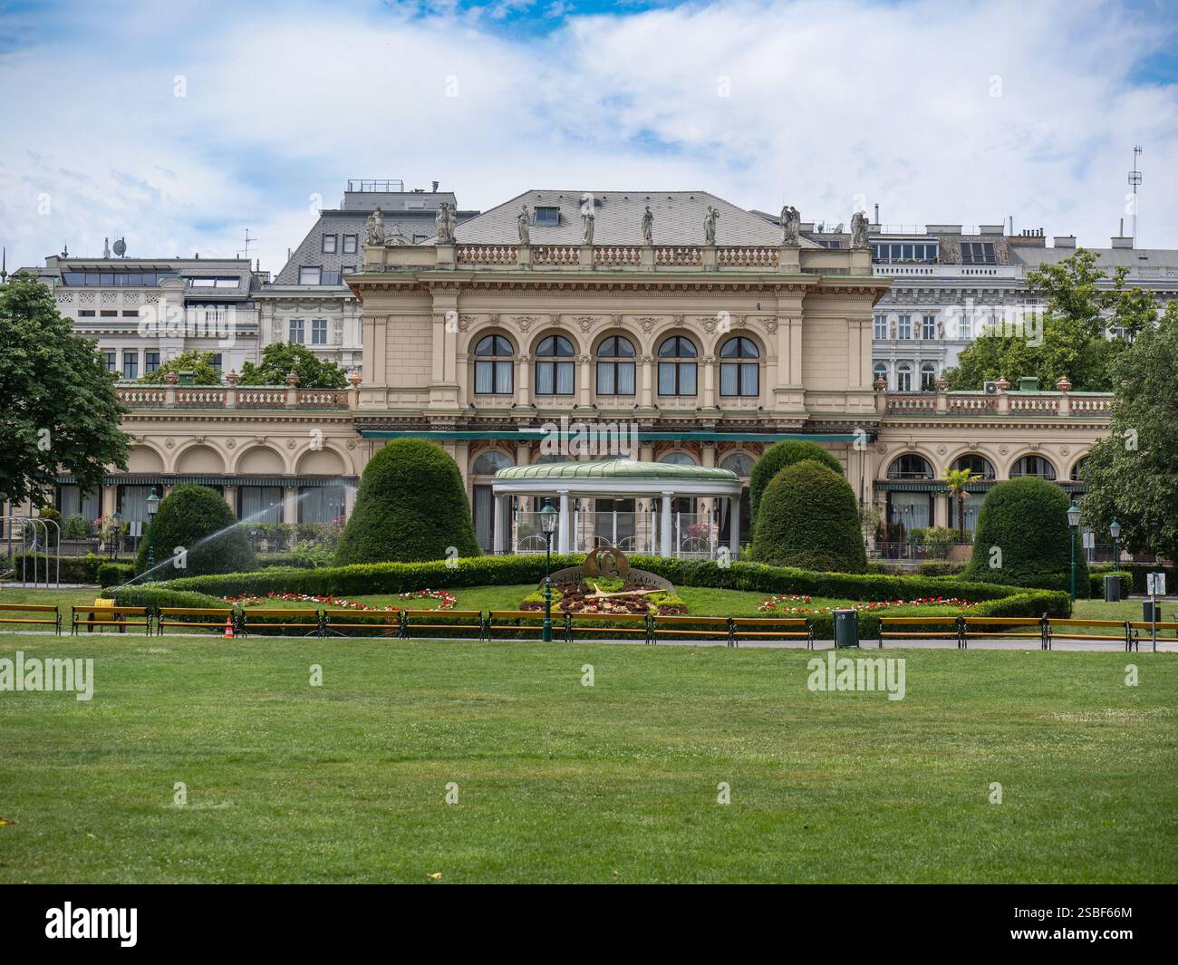 A Floral Clock and Classical Architecture: Vienna's Stadtpark, The Kursalon and its Gardens ...