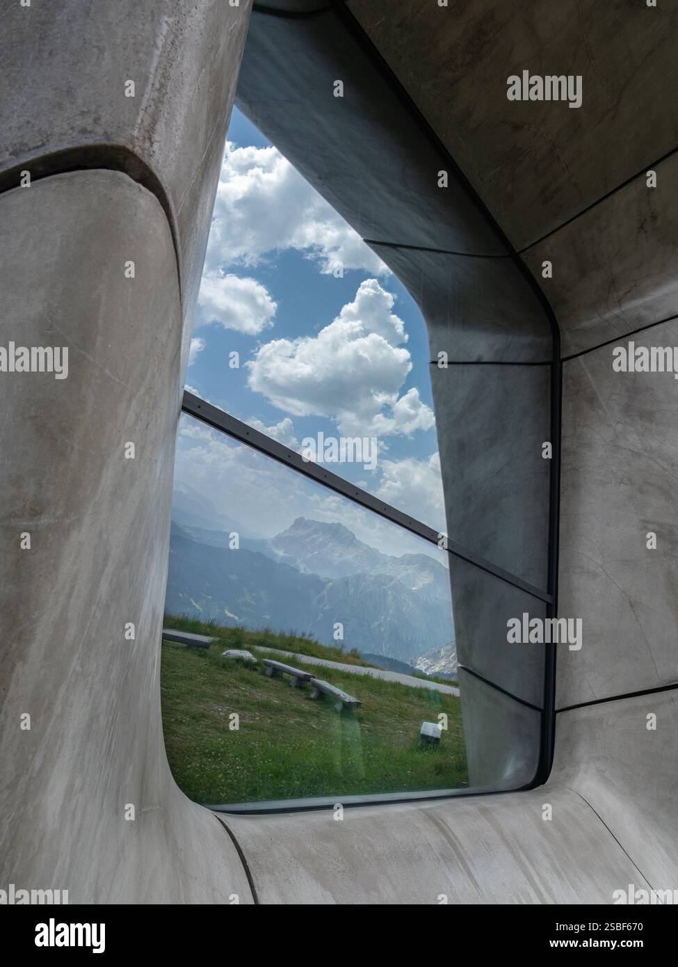 Corones messner mountain museum hi-res stock photography and images - Alamy
