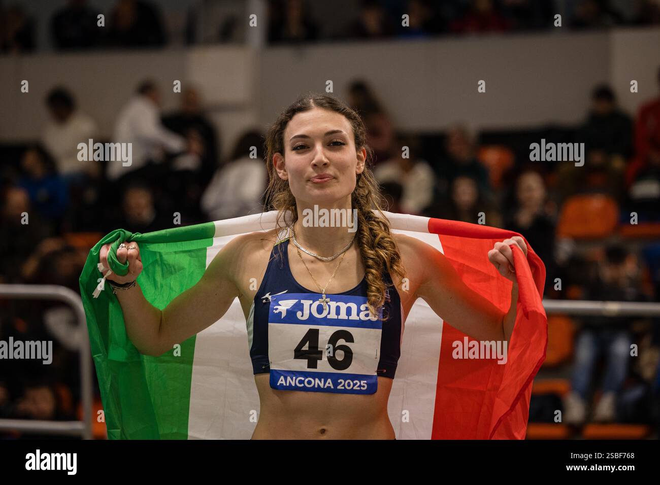 Ancona, Italy. 02nd Feb, 2025. Elisa Valensin during Campionato ...