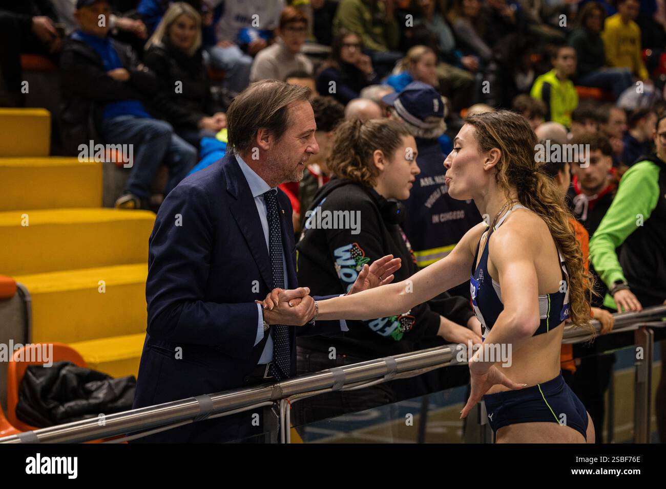 Ancona, Italy. 02nd Feb, 2025. Elisa Valensin during Campionato ...
