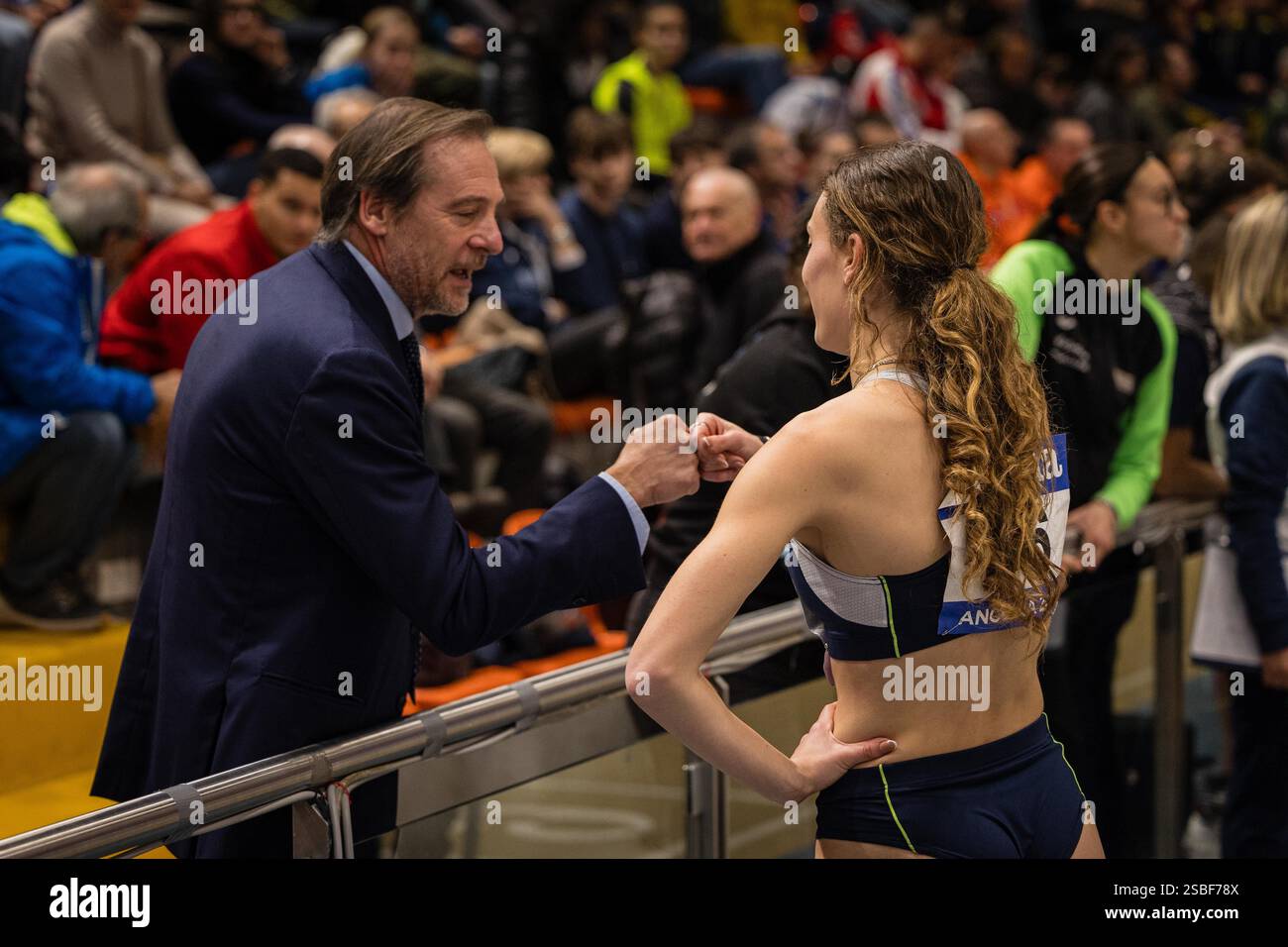 Ancona, Italy. 02nd Feb, 2025. Elisa Valensin during Campionato ...