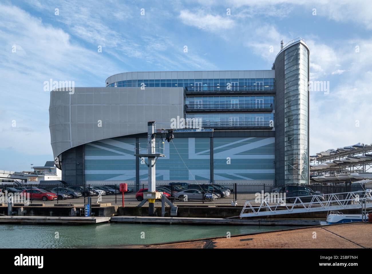 INEOS Racing HQ building at the Camber dock in Portsmouth. January 2025 ...