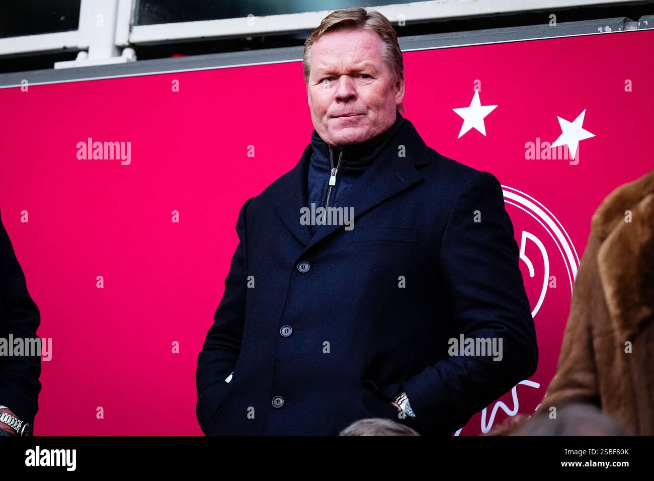 Amsterdam, The Netherlands. 02nd Feb, 2025. Amsterdam - Coach Ronald ...