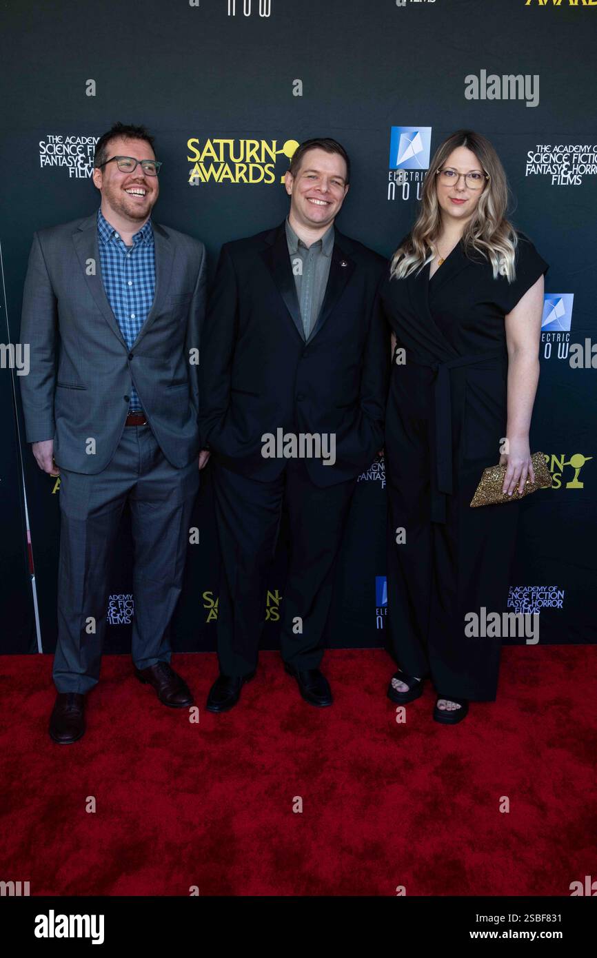 February 2, 2025, Universal City, California, USA: ALEX JACOBS, CHRIS ...