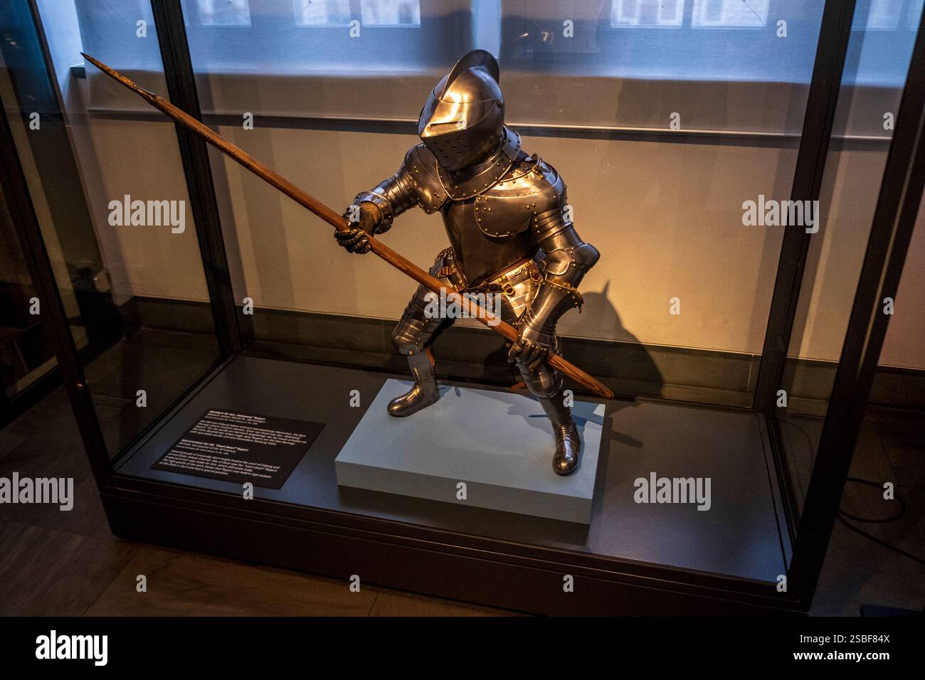 Body armor designed for a court dwarf on display at the SKD Grünes ...