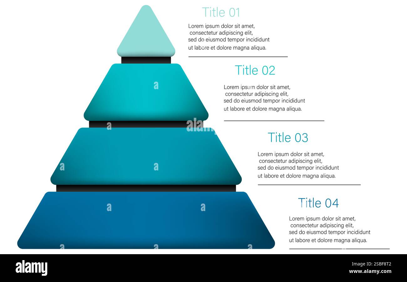 A fashionable pyramid graphic that effectively illustrates the ... A fashionable pyramid graphic that effectively illustrates the ...