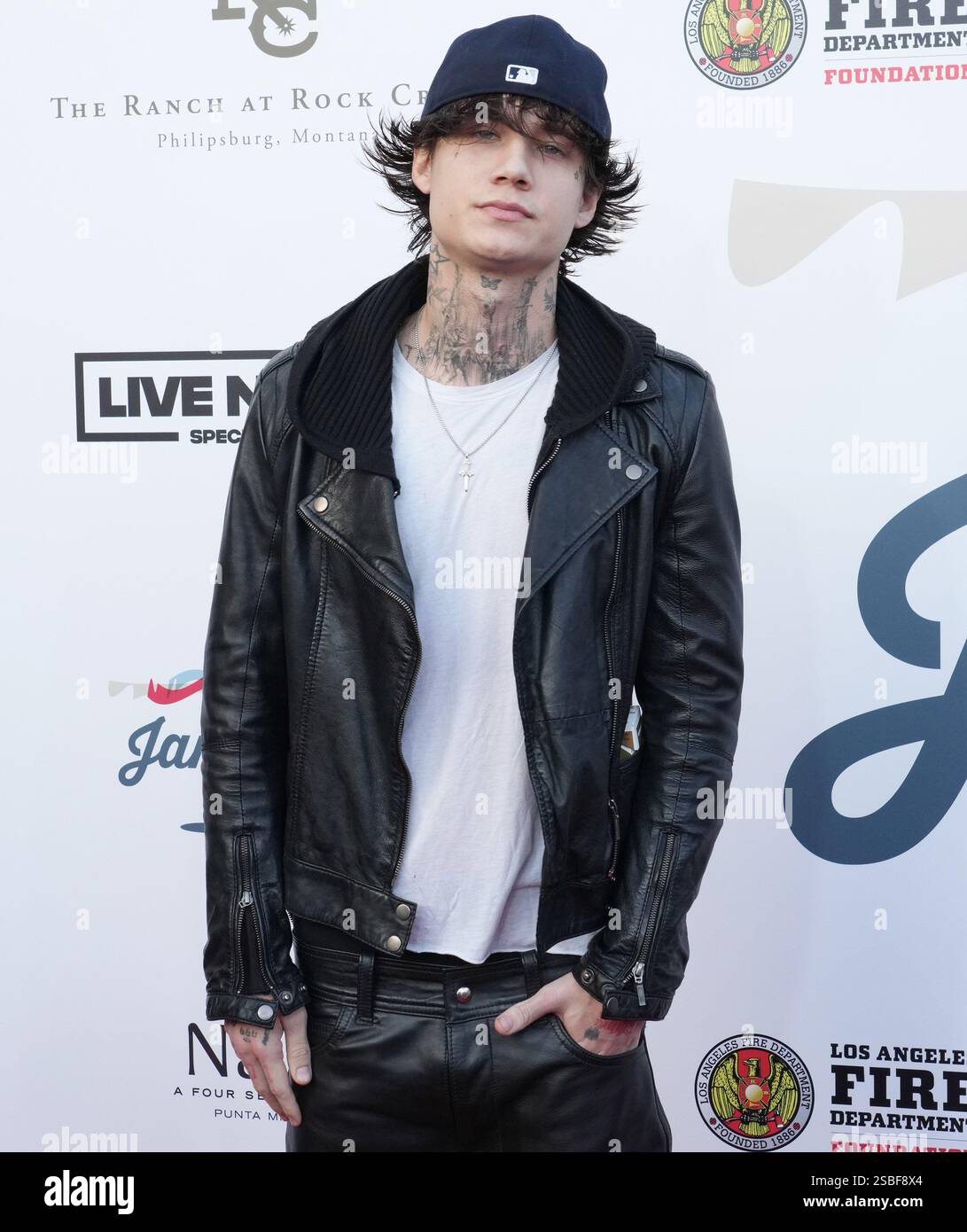 JXDN arrives at the 6th Annual Jam for Janie GRAMMY Awards Viewing ...