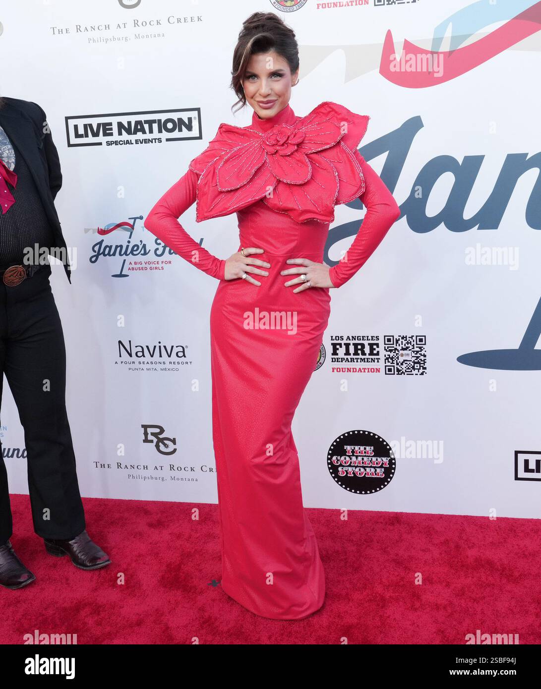 Briley King arrives at the 6th Annual Jam for Janie GRAMMY Awards ...