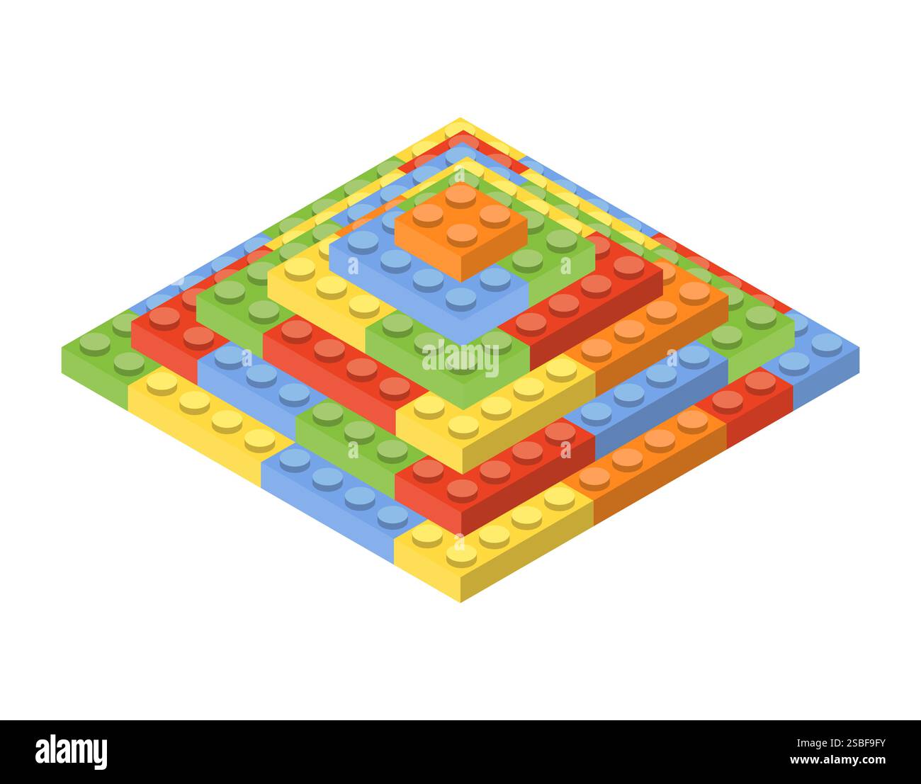 Patterned bricks Cut Out Stock Images & Pictures - Alamy