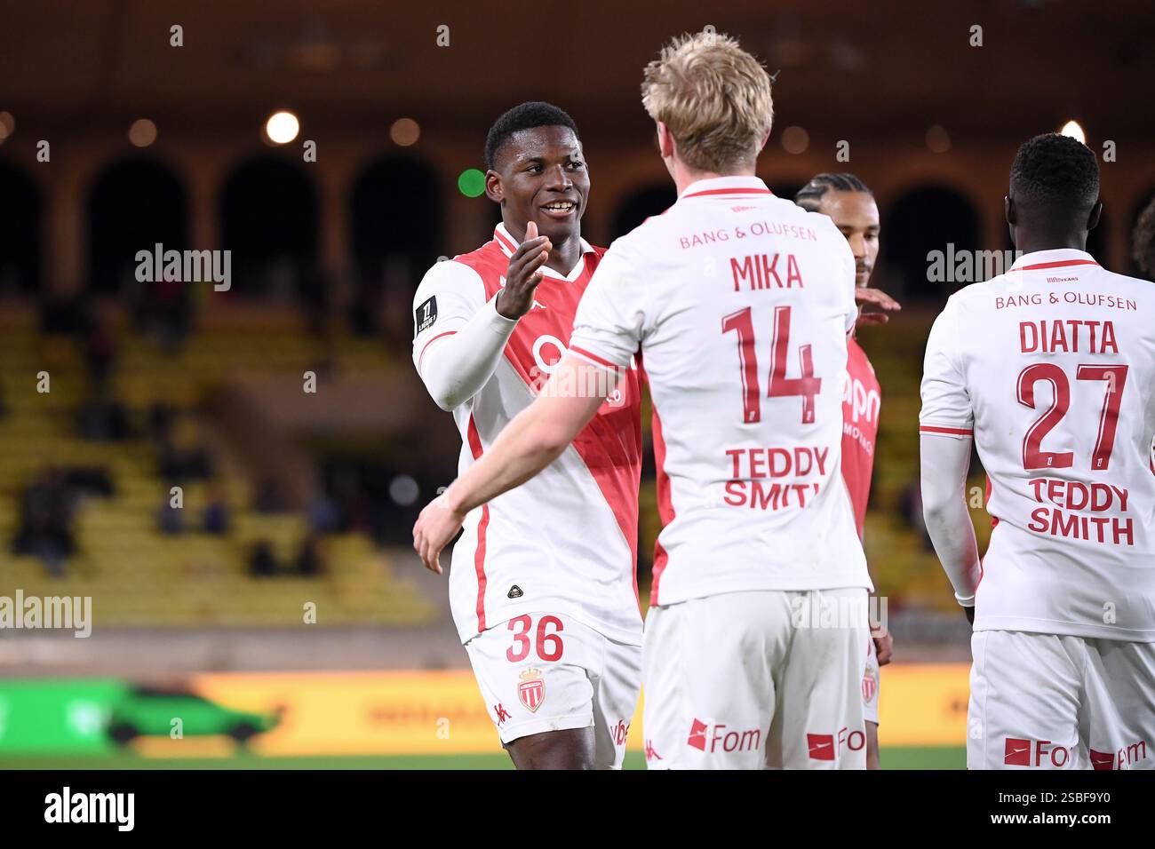France. 01st Feb, 2025. 36 Breel EMBOLO (asm) during the Ligue 1 ...