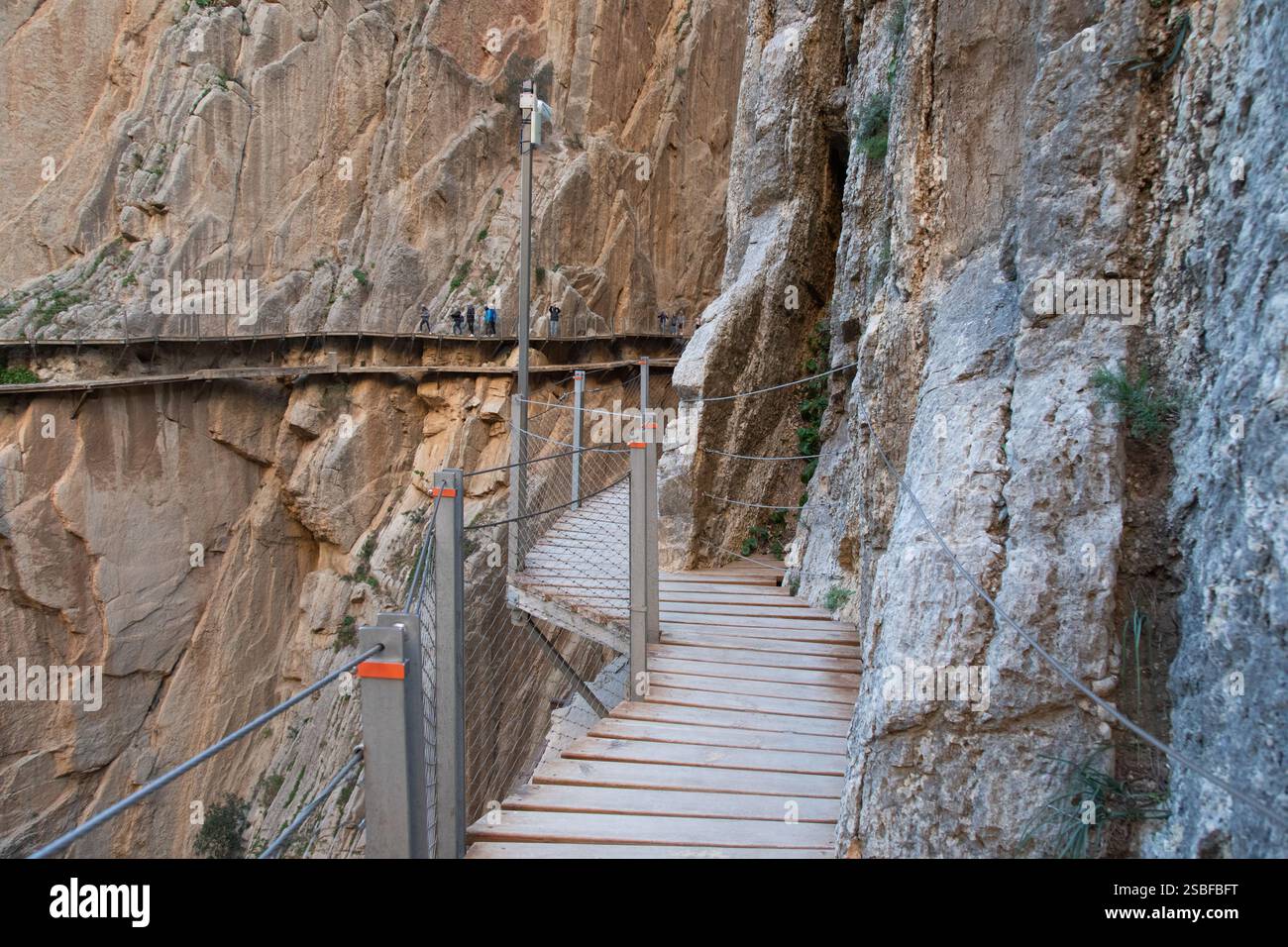 Malaga, Andalusia, Spain - 28-12-2024: Caminito del Rey, famous ...