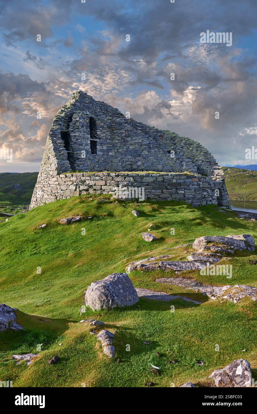 Photo of Dun Carloway Broch on the Isle of Lewis in the Outer Hebrides ...
