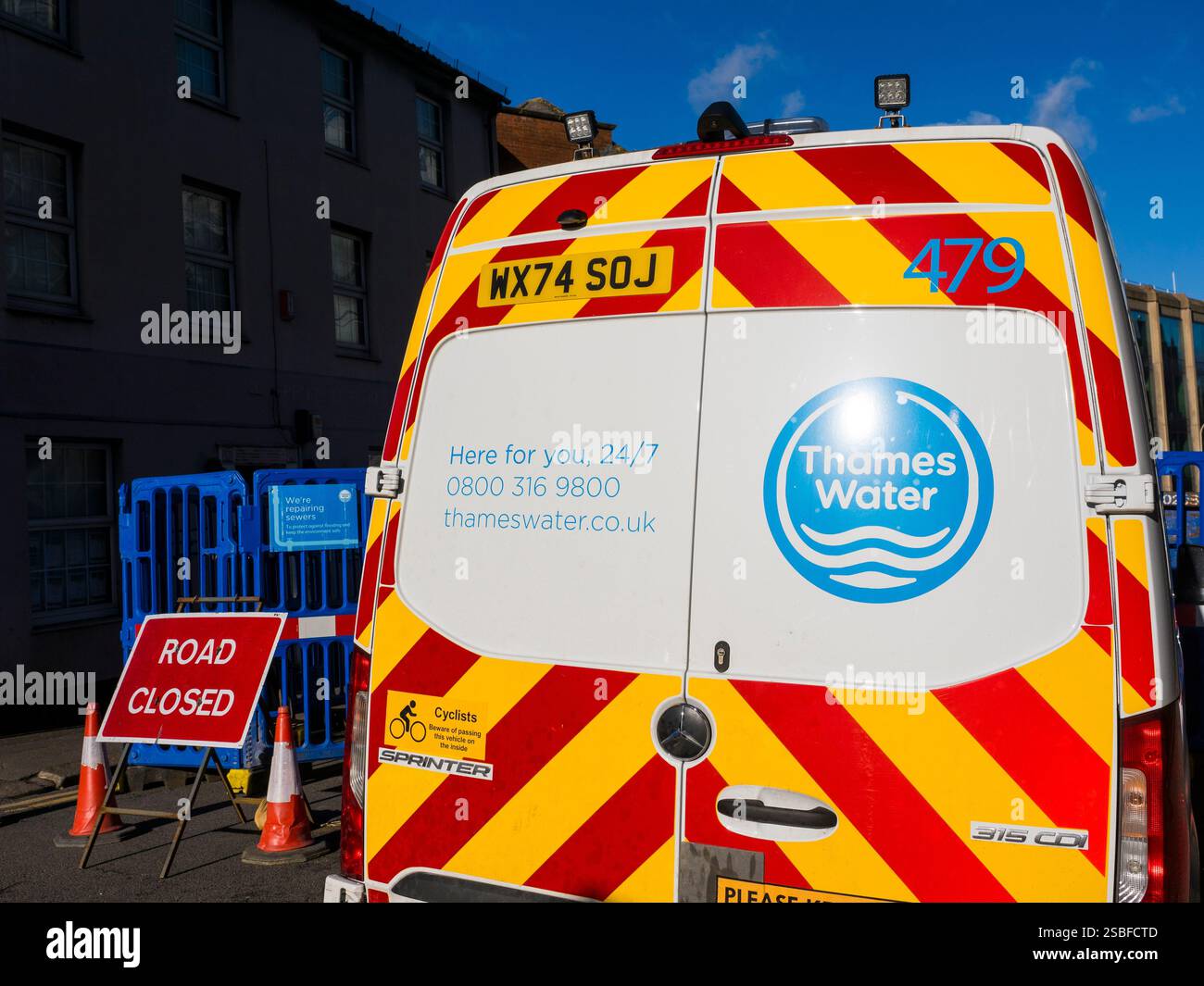 Thames Water Repairing Sewers to prevent Flooding, due to increased ...