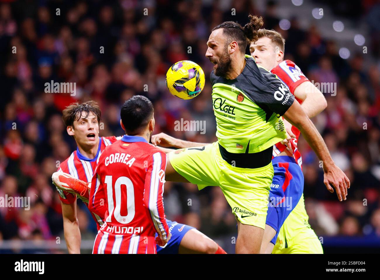 Vedat Muriqi of RCD Mallorca during the Spanish championship La Liga ...