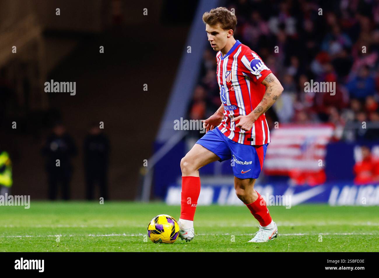 Pablo Barrios of Atletico de Madrid during the Spanish championship La ...
