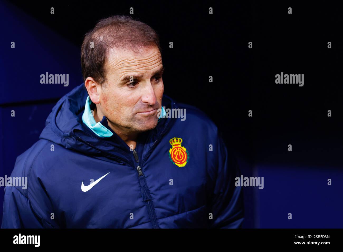 Jagoba Arrasate, heach coach of Mallorca during the Spanish ...