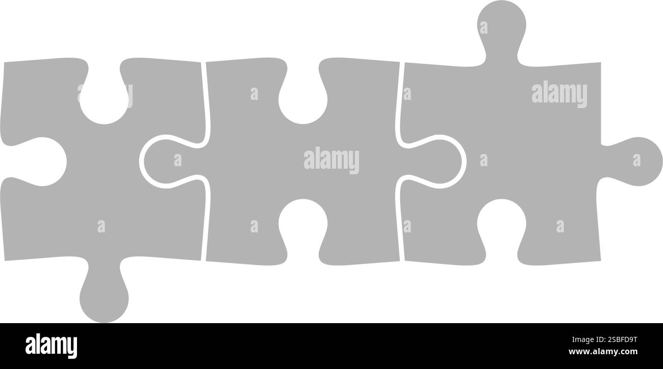 Jigsaw puzzle pieces joined together: teamwork and collaboration ...