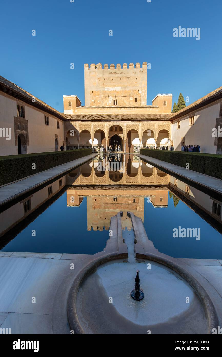 Granada, Andalucia, Spain - 29-12-2024: majestic Alhambra, UNESCO ...