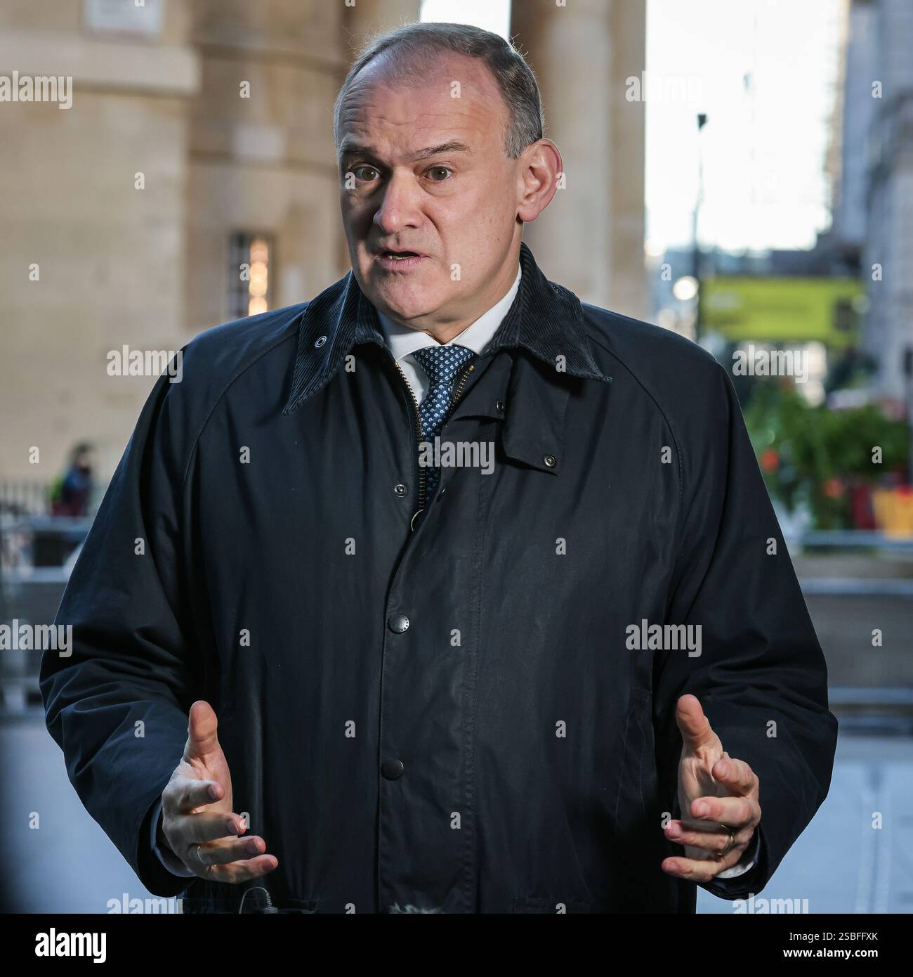 London, UK. 02nd Feb, 2025. Sir Ed Davey, Leader of the Liberal ...