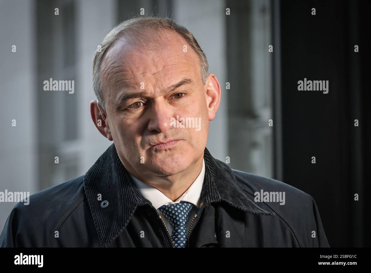 London, UK. 02nd Feb, 2025. Sir Ed Davey, Leader of the Liberal ...