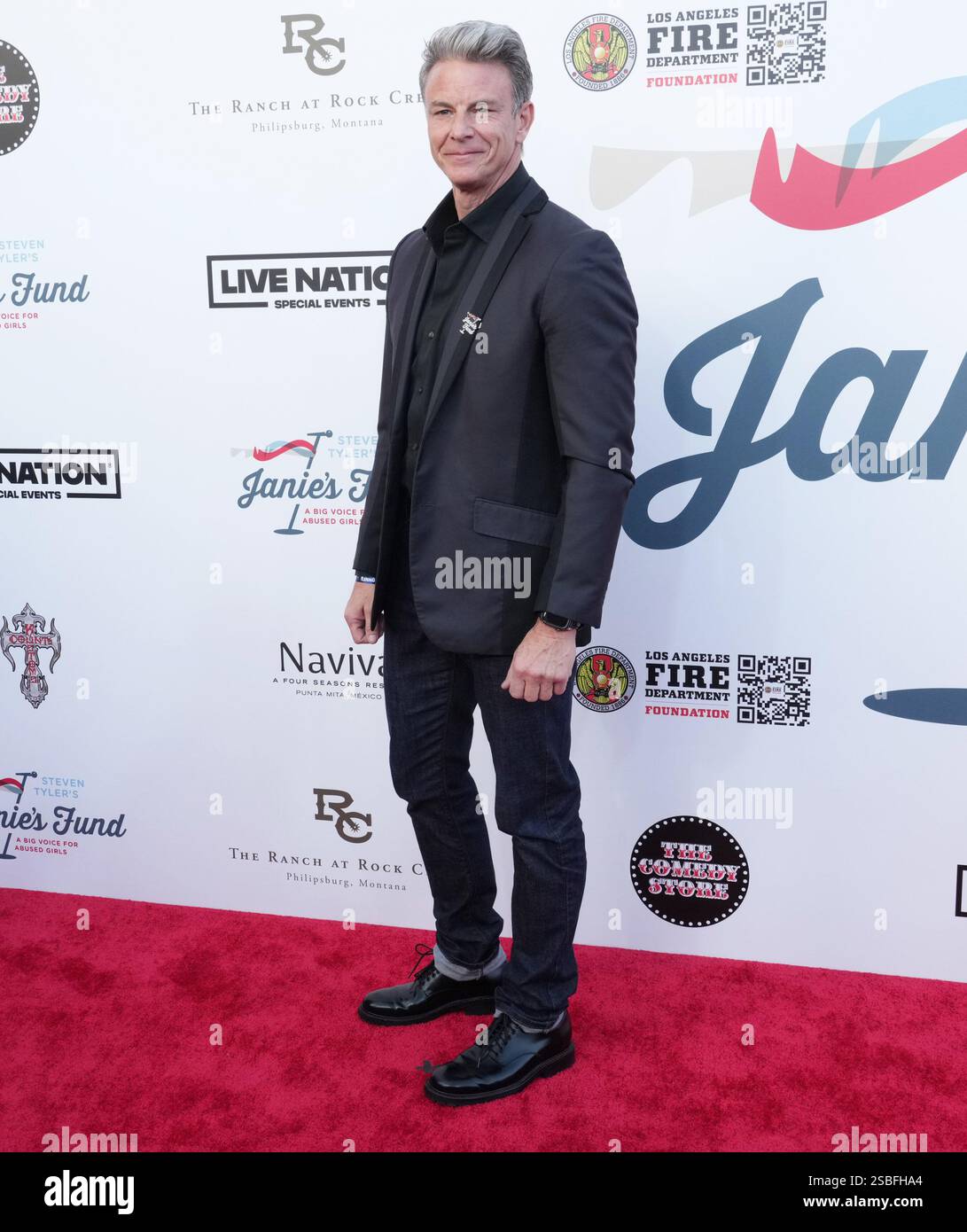 Shaw Jones arrives at the 6th Annual Jam for Janie GRAMMY Awards ...