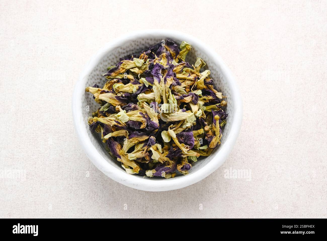 Dried Blue Butterfly Pea flower or Clitoria ternatea for herbal tea ...