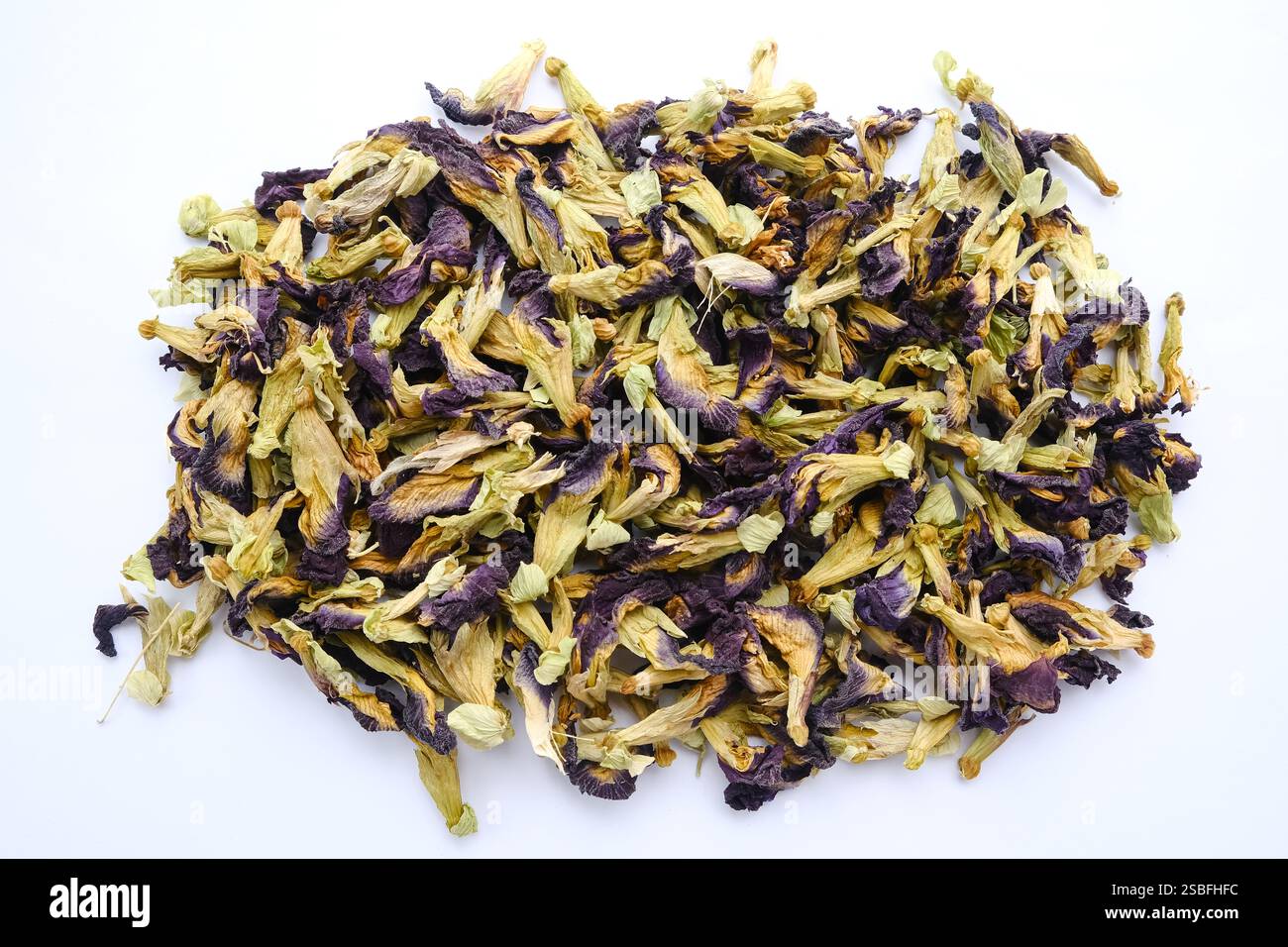 Dried Blue Butterfly Pea flower or Clitoria ternatea for herbal tea ...