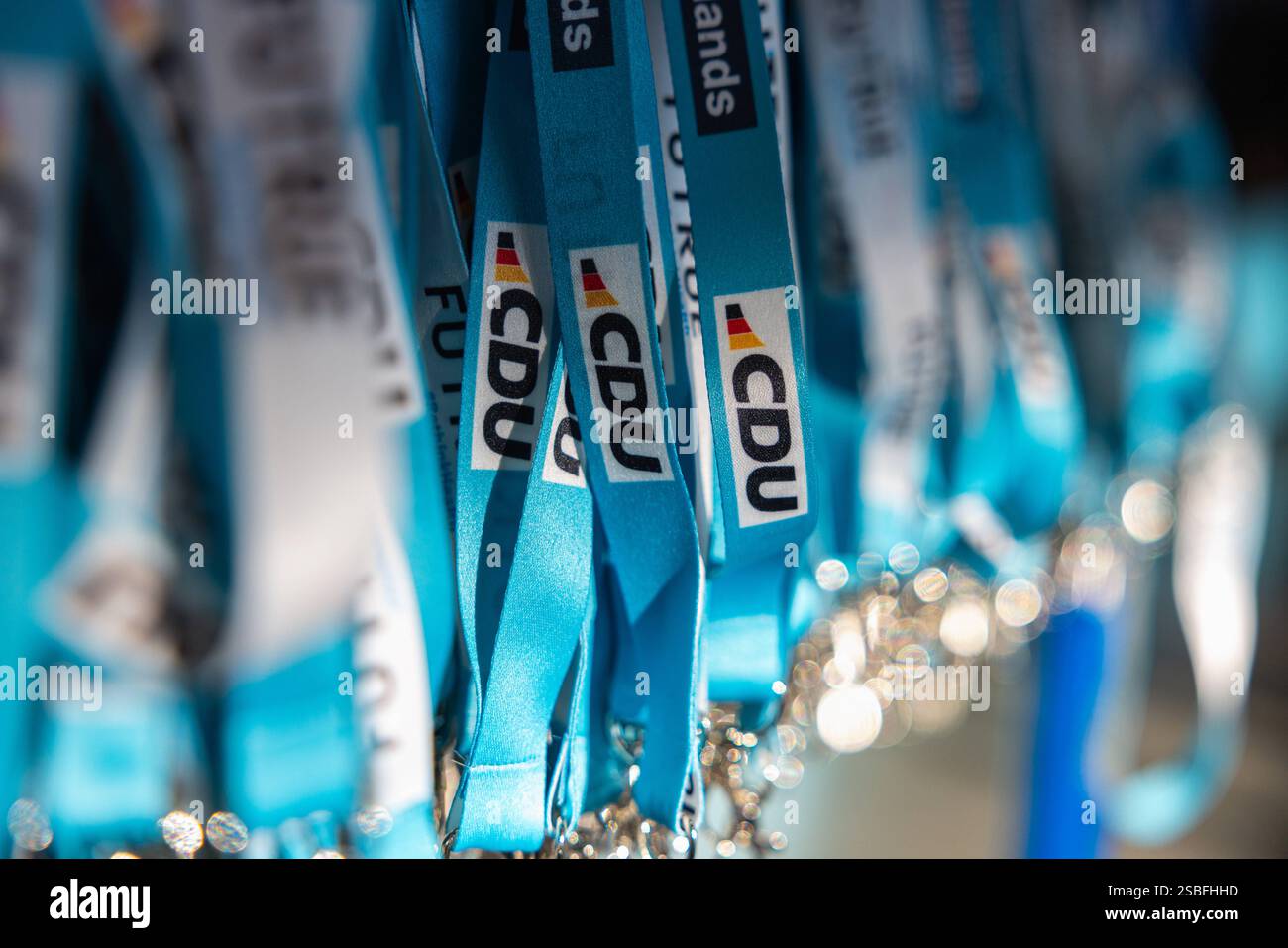 37. Parteitag der CDU Deutschlands Deutschland, CityCube Berlin den 03.02.2025: CDU ...