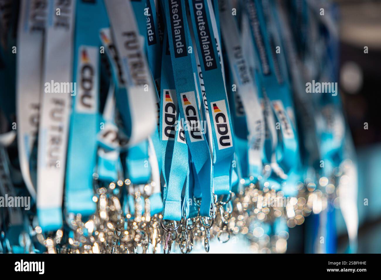 37. Parteitag der CDU Deutschlands Deutschland, CityCube Berlin den 03.02.2025: CDU ...