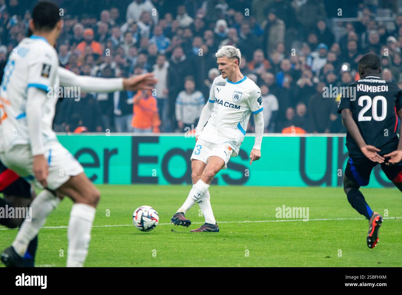 Marseille, France. 02nd Feb, 2025. Quentin Merlin of Marseille during ...