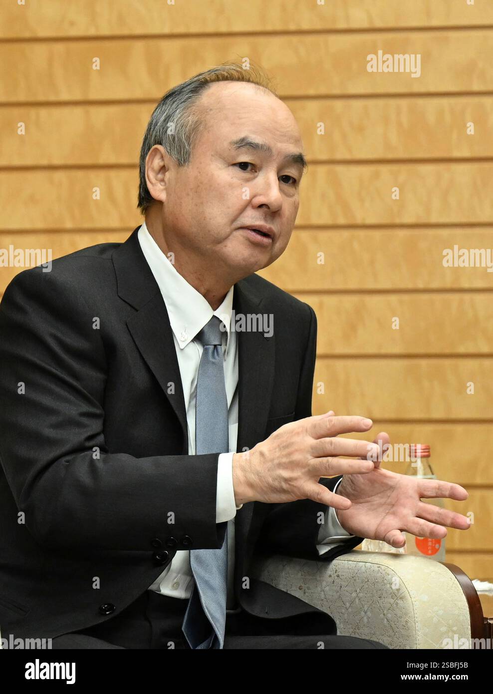 SoftBank Group Chairman and CEO Masayoshi Son meets Japanese Prime ...