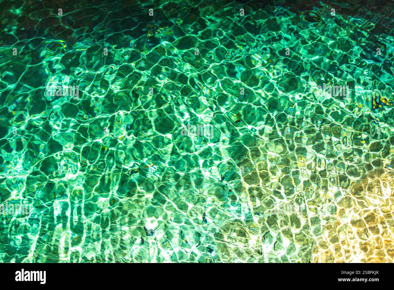 Beautiful Cenote Park Yaxmulito limestone rocks turquoise blue green ...