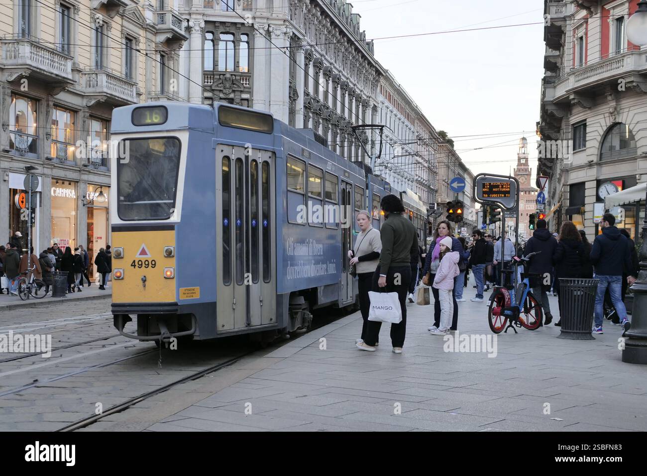 According to a report, from 2016 to 2024, the Milanese surface network ...