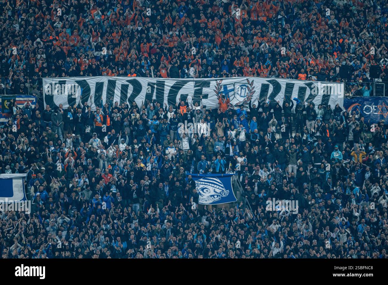 Olympique de marseille 2025 fans hi-res stock photography and images ...