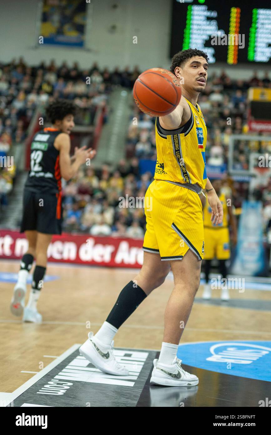 Ludwigsburg, Deutschland. 02nd Feb, 2025. Joel Scott (MHP Riesen ...