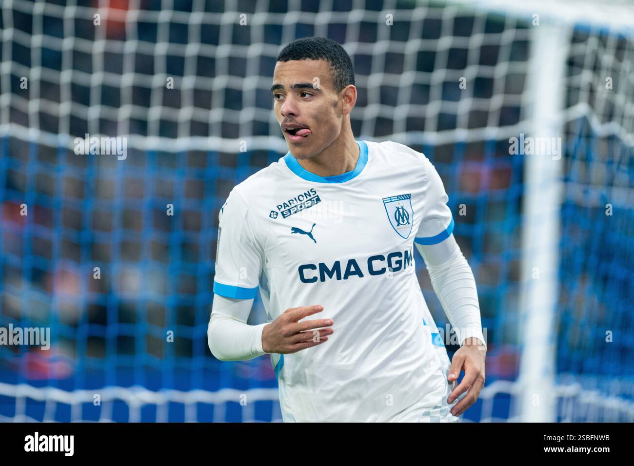 Mason Greenwood of Marseille during the French championship Ligue 1 ...