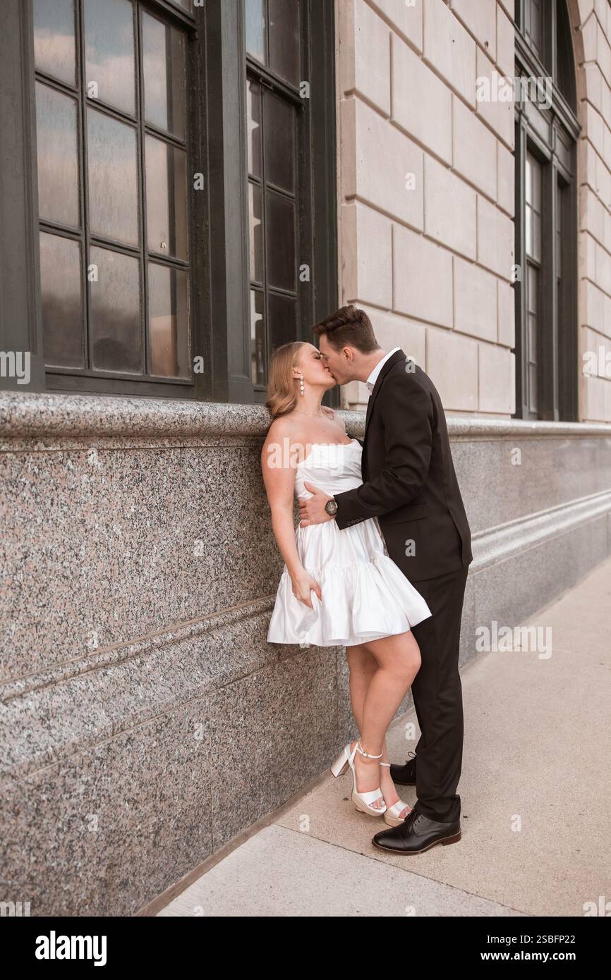 Couple shares heartfelt moment on hi-res stock photography and images ...