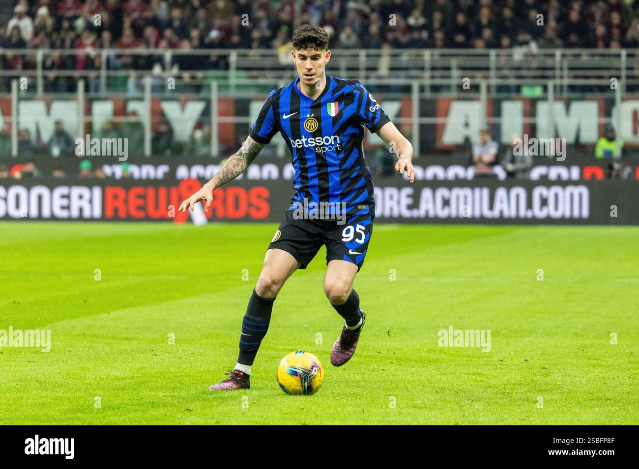 Milan, Italy. 02nd Feb, 2025. Bastoni Alessandro FC Internazionale ...