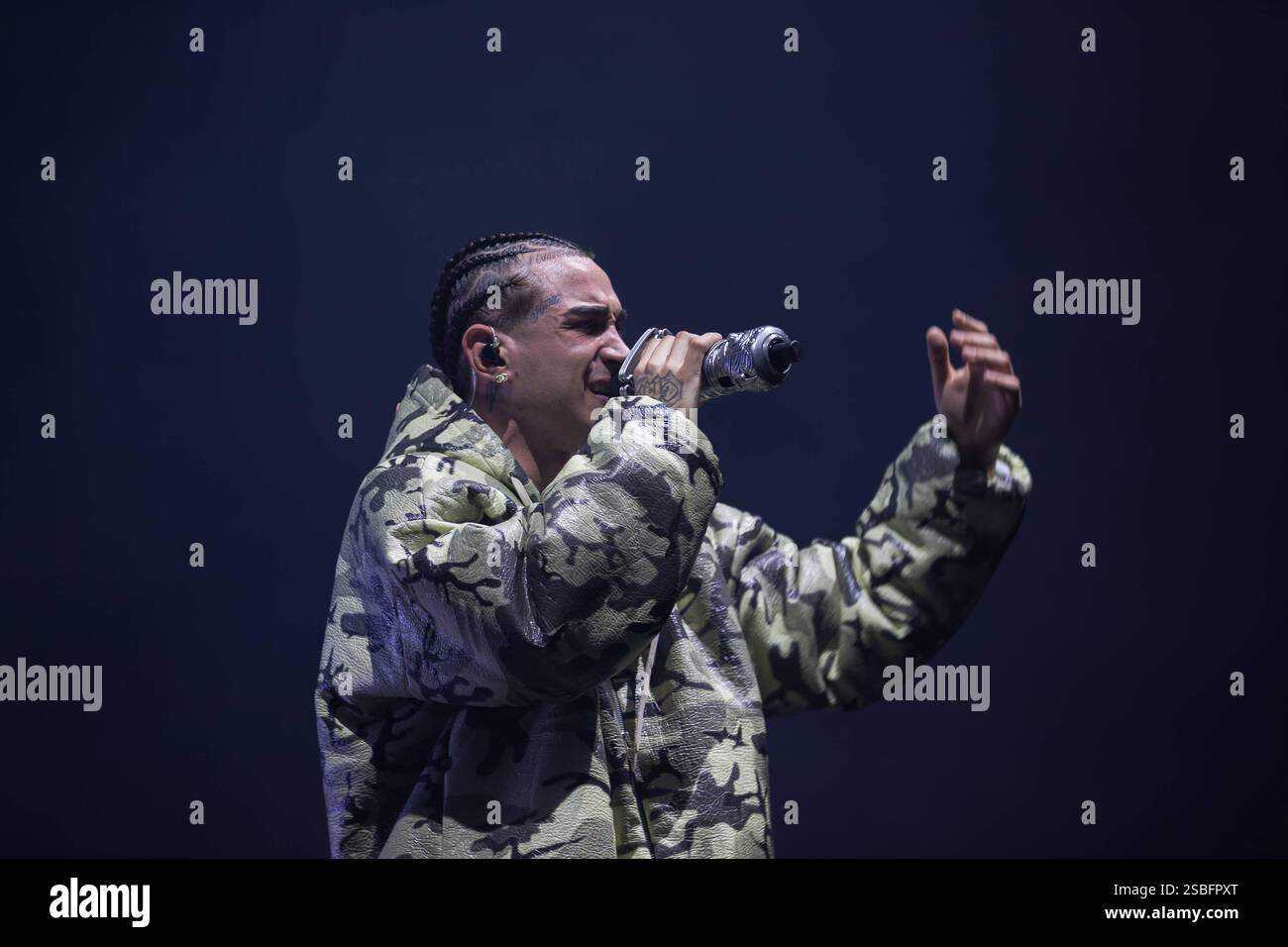 Italian singer Music Concert - Capo Plaza Capo Plaza Luca D Orso Milan ...