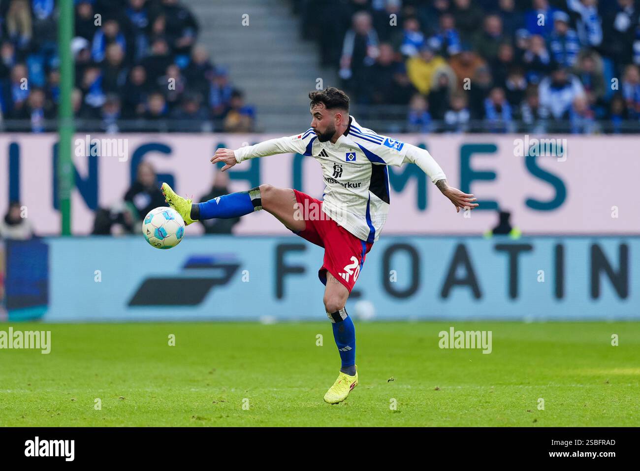 Marco Richter (Hamburger SV, #20) GER, Hamburger SV vs. Hannover 96 ...
