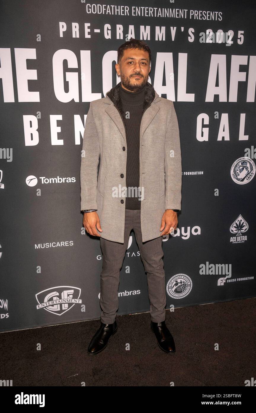 Ahmed Elsayed bei der Godfather Entertainment Pre-Grammy s 2025 The Global Affair Benefit Gala ...