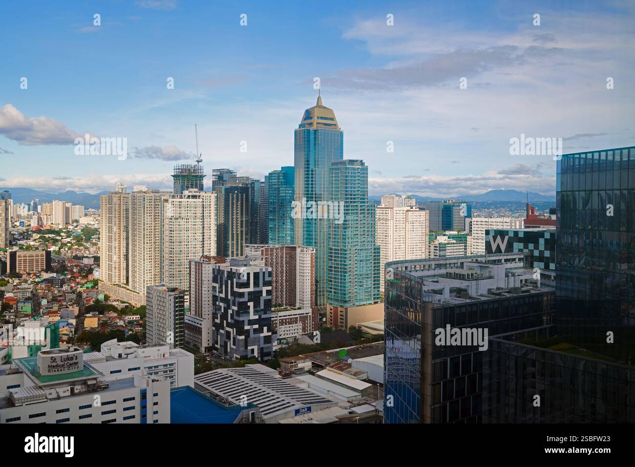 The Metrobank Center is the tallest building in Manila Stock Photo - Alamy