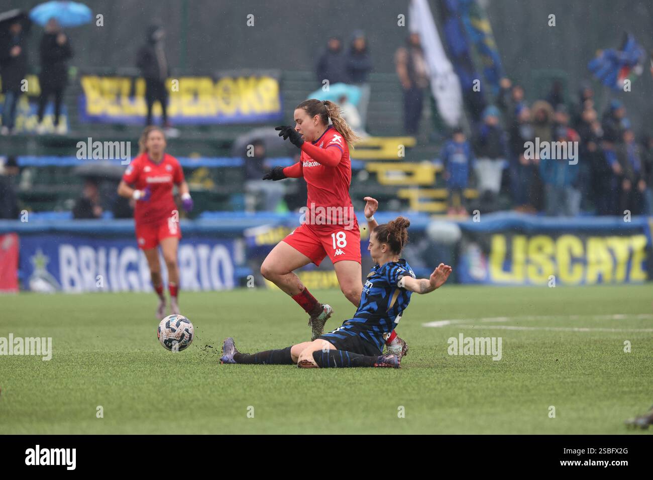 Milan, Italy. 01st Feb, 2025. SNERLE Emma (Fiorentina) - TOMASELLI ...