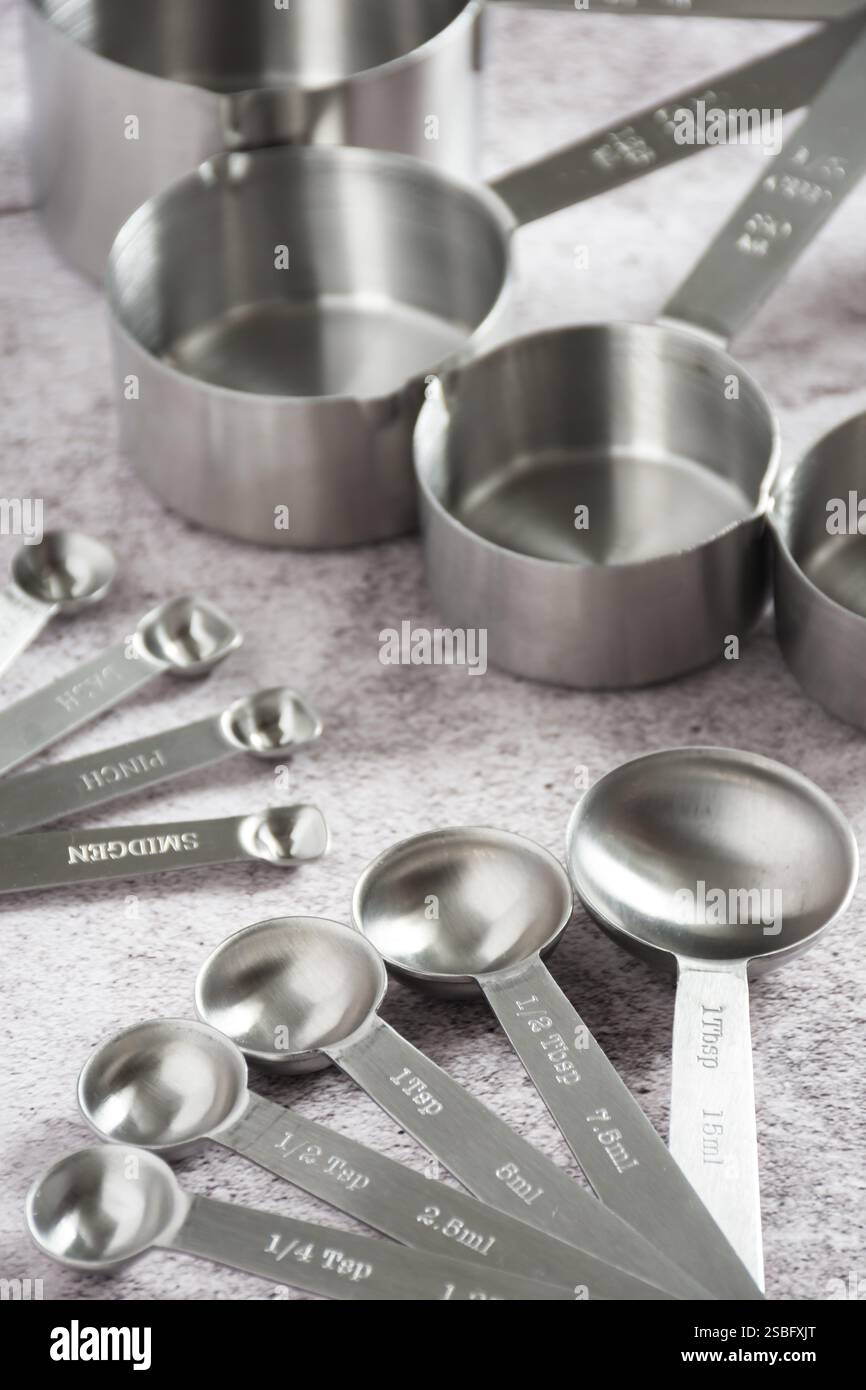 Spoons displayed hi-res stock photography and images - Alamy